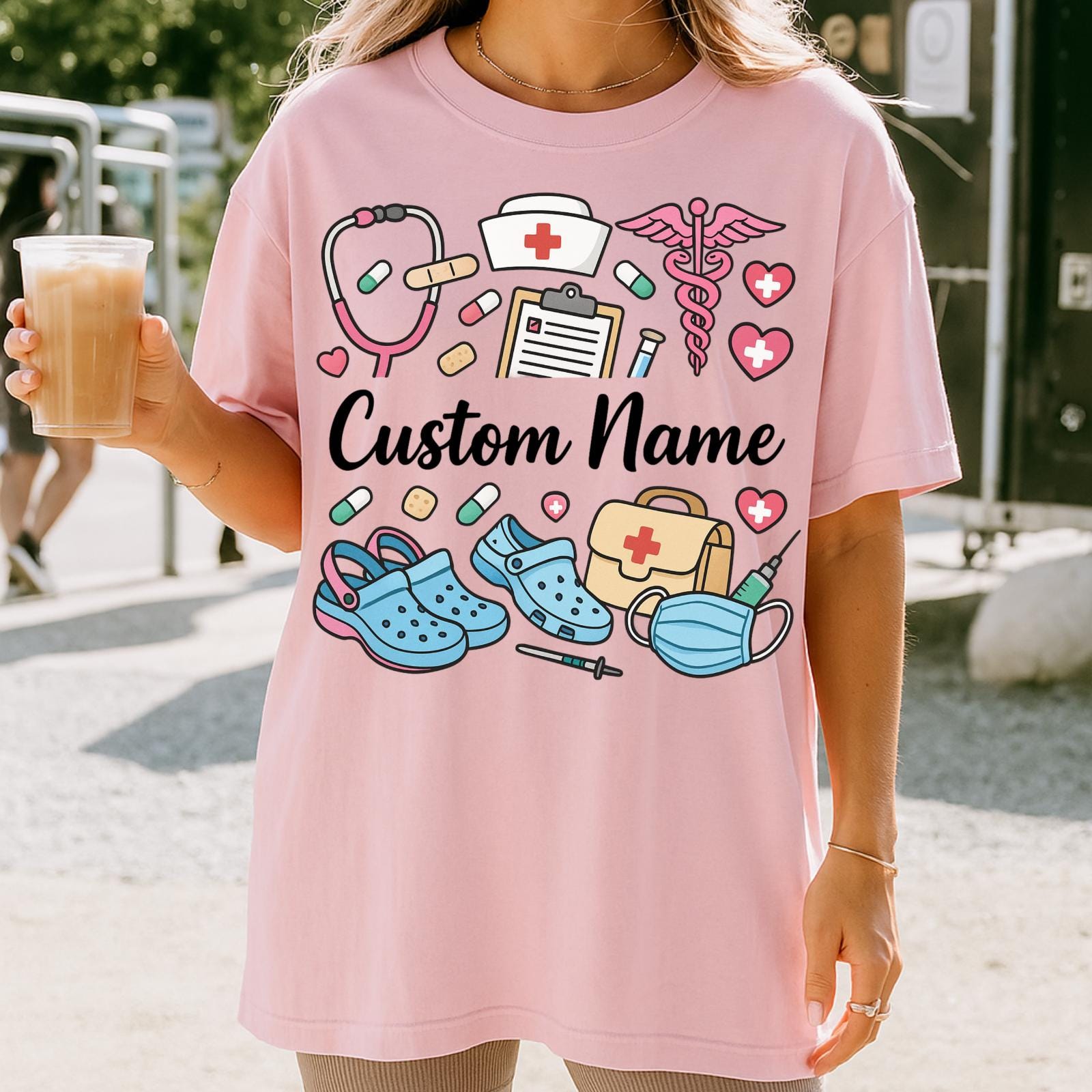 Custom Name Nurse Png,nurse Life Png,nurse Png Design,nurse Hat Png ...