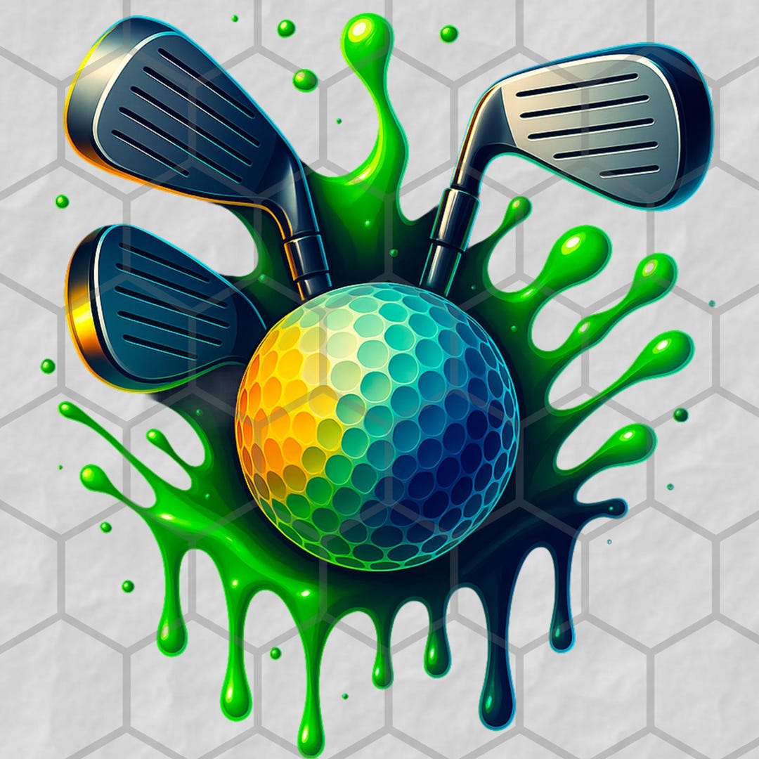 Golf Sublimation PNG Digital Download Golf Gift for Dad Father’s Golf ...