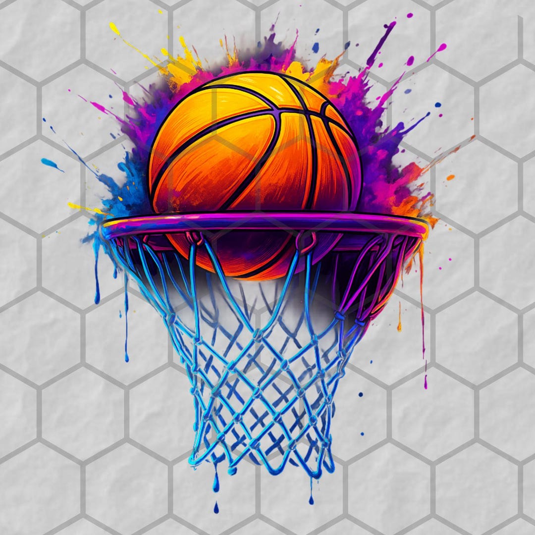 Basketball Drip SVG, Basketball Drip PNG, Basketball T-shirt ...