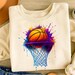 Basketball Drip SVG, Basketball Drip PNG, Basketball T-shirt ...