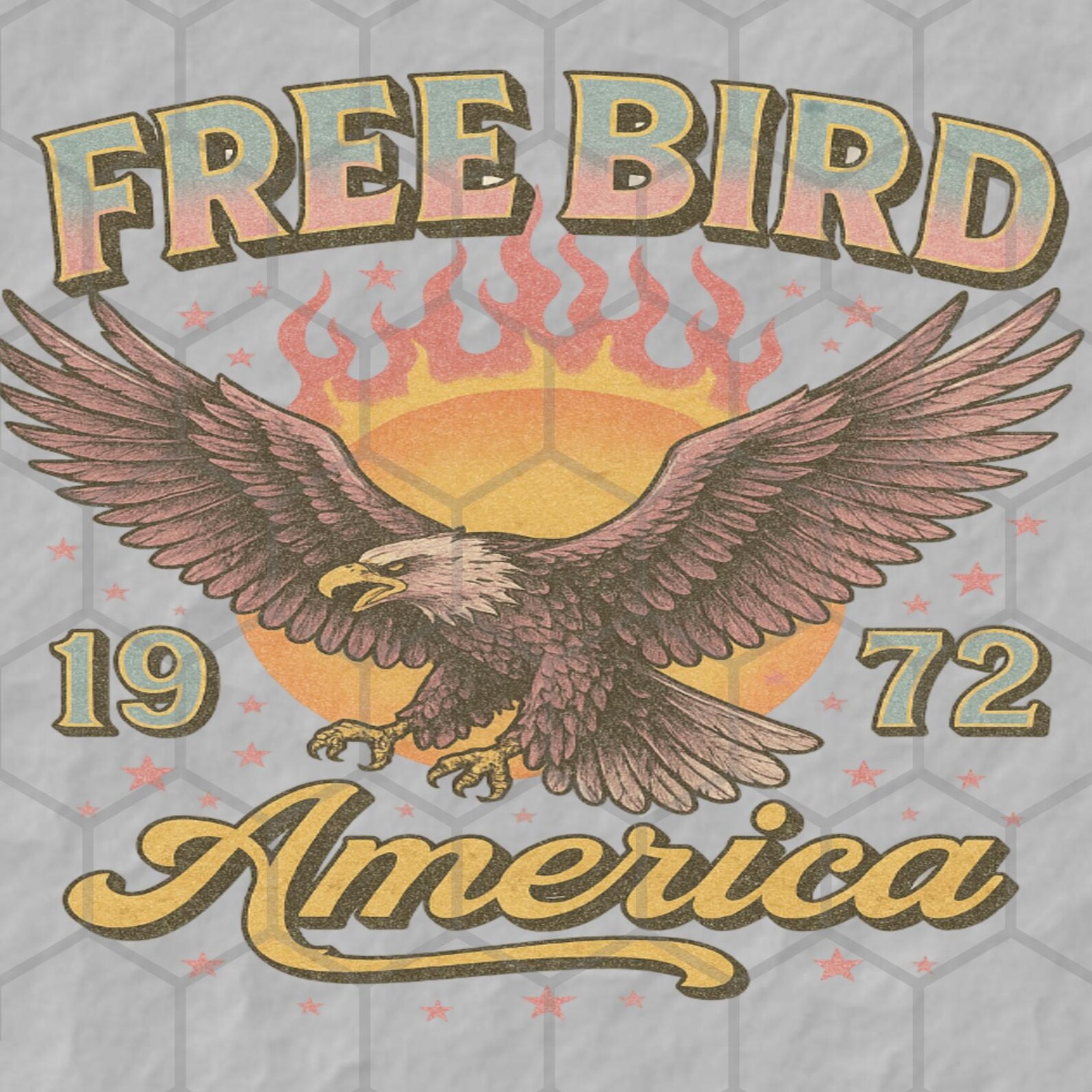 Freebird PNG, Rock and Roll Sublimation, Eagle PNG, Music Sublimation ...