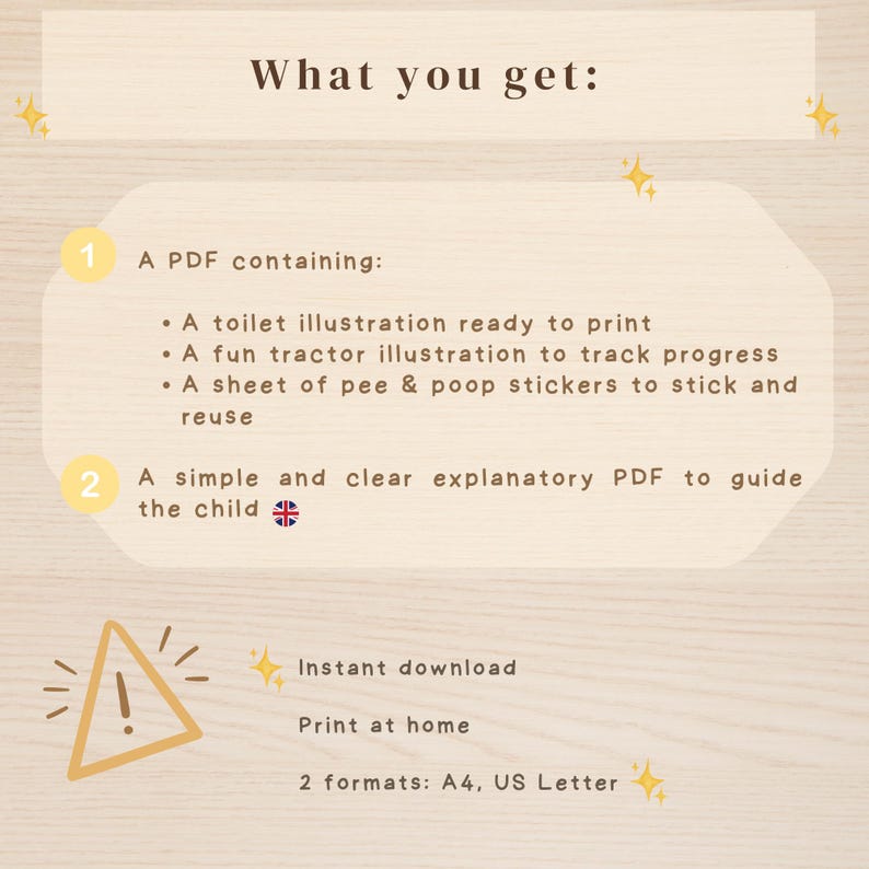 Tractor Potty Training Chart for Kids – Printable PDF, Fun Toilet ...