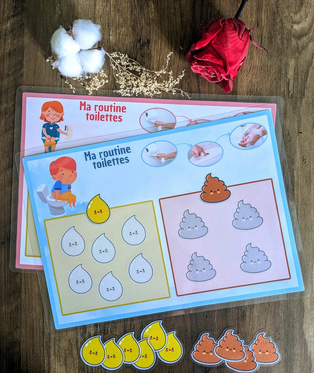 A4 Children's Toilet Training Chart – Fun and Personalized Toilet ...
