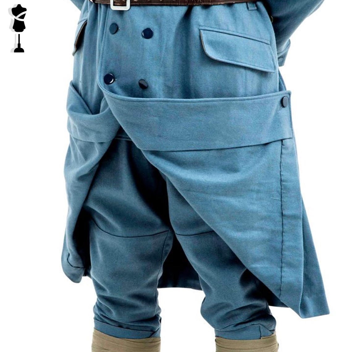 WW1 French Army Blue Wool Overcoat: 1915 Uniform - Etsy