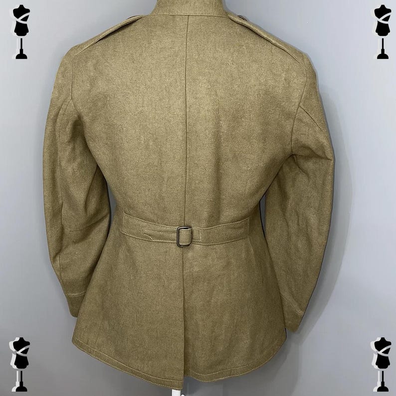 WW1 US Army Olive Green Wool Uniform Jacket - Etsy