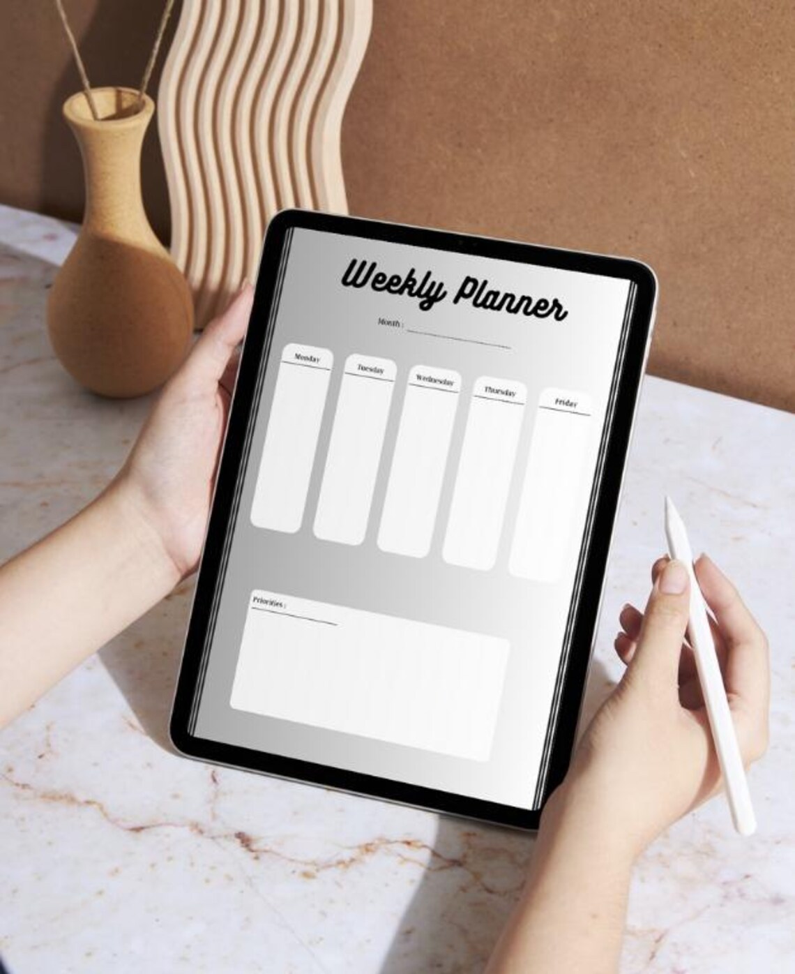 Weekly Schedule, Printable Weekly Planner Template, Weekly Planner ...