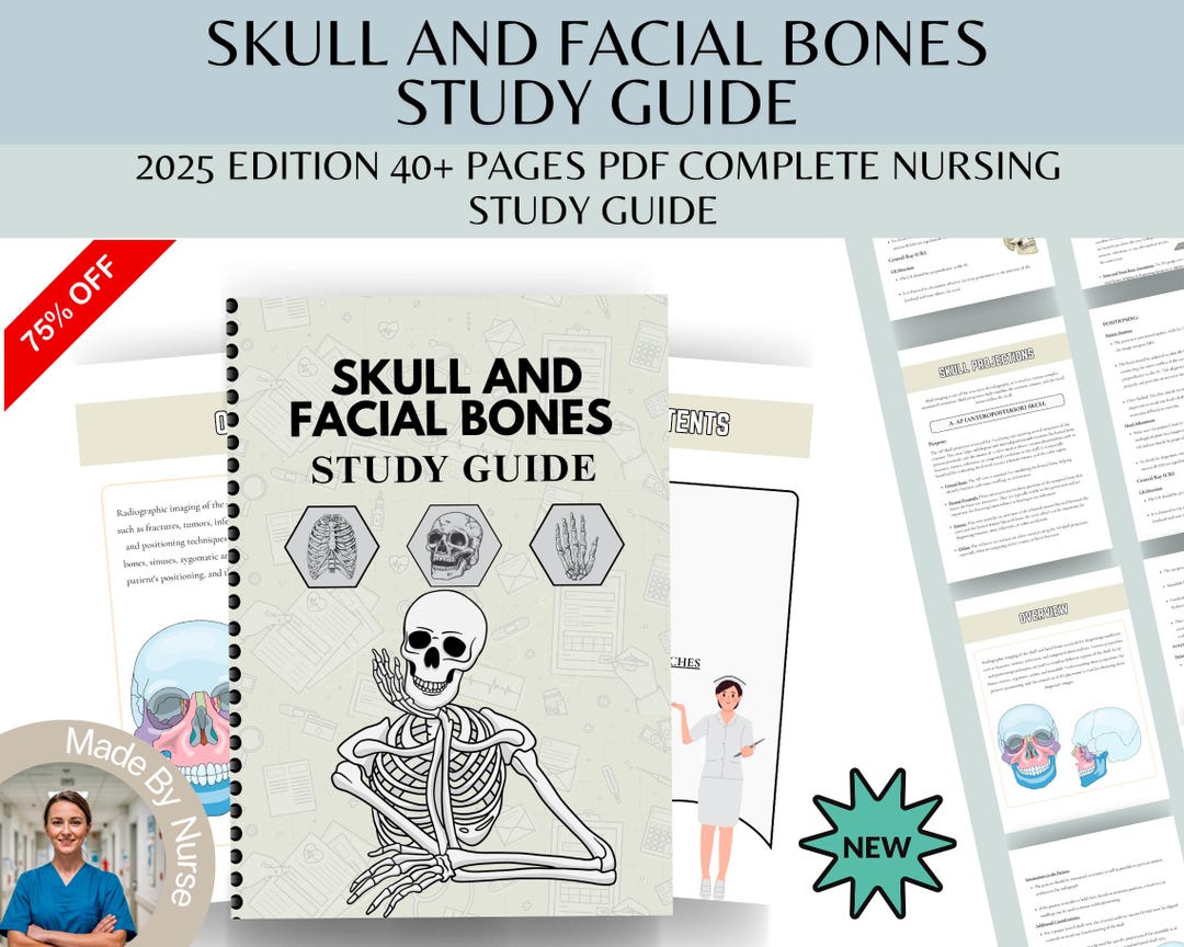 Comprehensive Skull + Facial Bones Positioning & Test - Radiologic ...