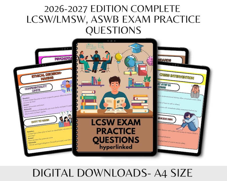 Pack de préparation à l'examen LCSW LMSW : notes d'étude ASWB ...