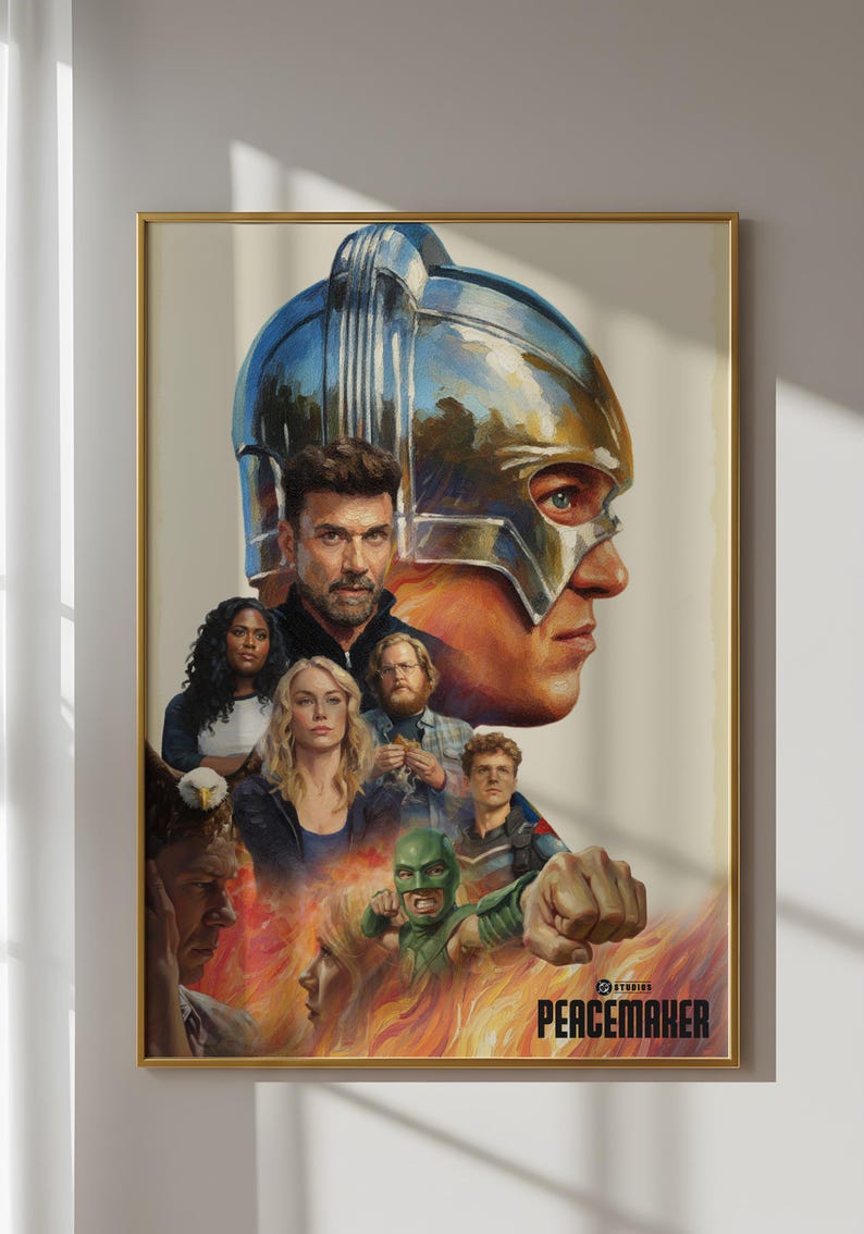 Peacemaker TV Show Poster – Fan Art Print (digital Download) - Etsy