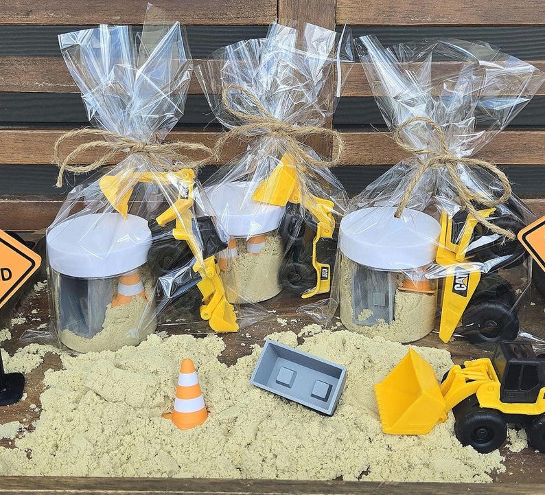 Construction Themed Party Favor– Mini Construction Vehicle Toy ...