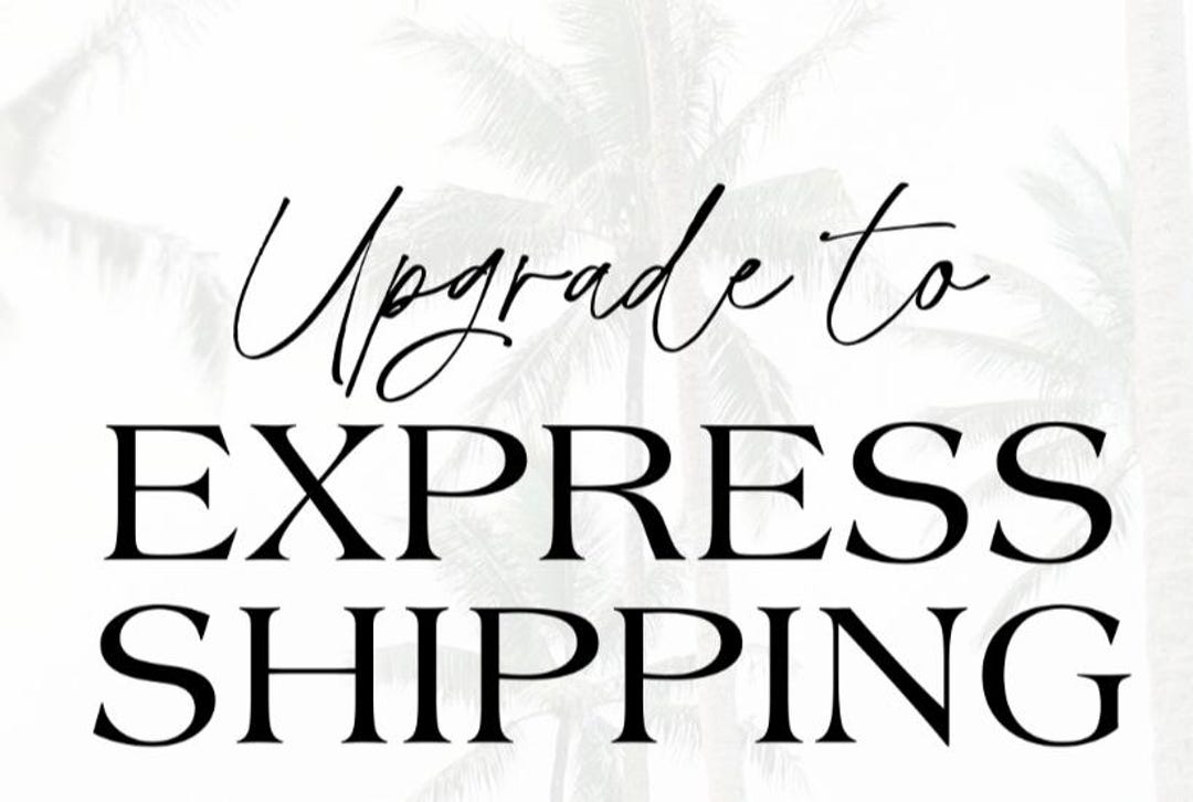 Rush Order and Express Shipping - Etsy