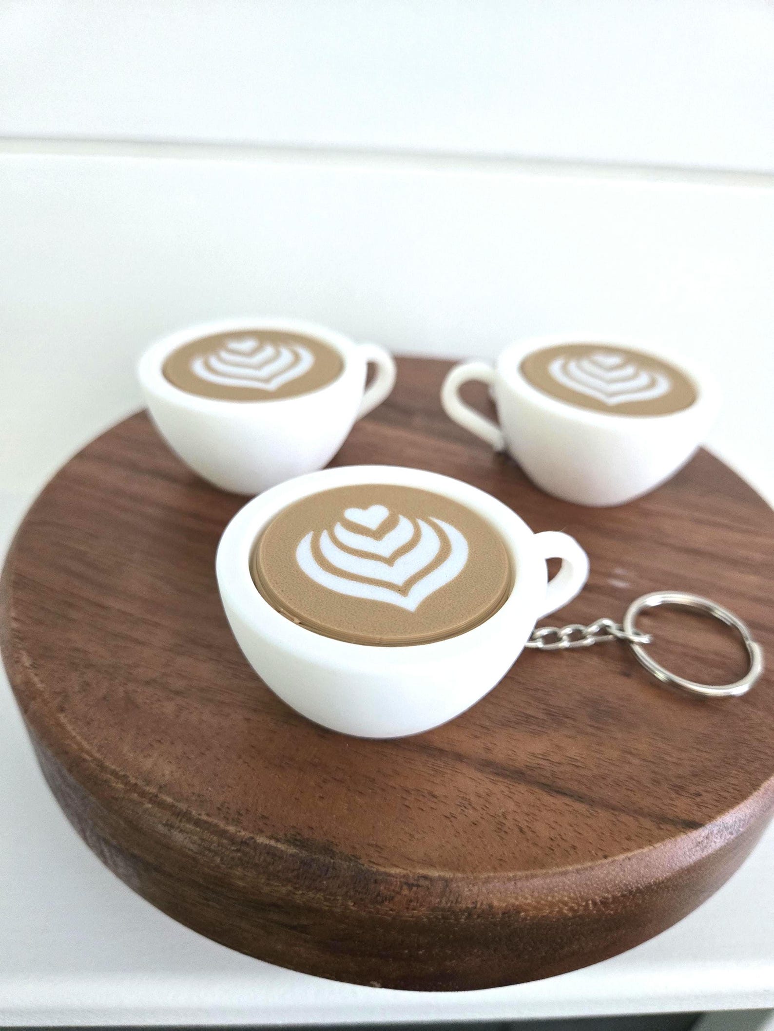 Coffee Keychain Clicker – Fidget Toy for Coffee Lover Gift | Cute ...