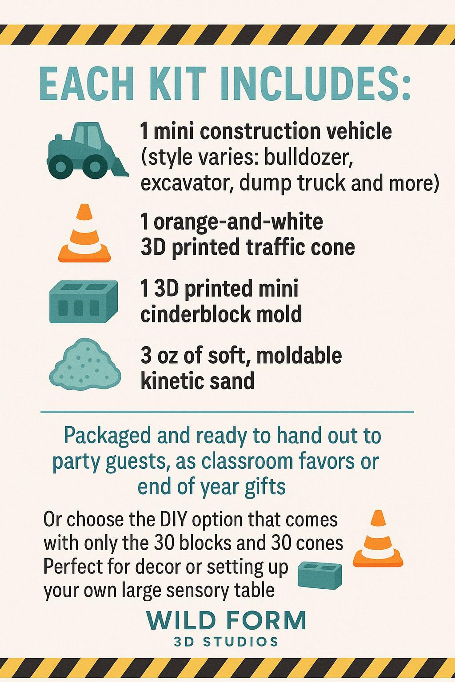 Construction Themed Party Favor– Mini Construction Vehicle Toy ...