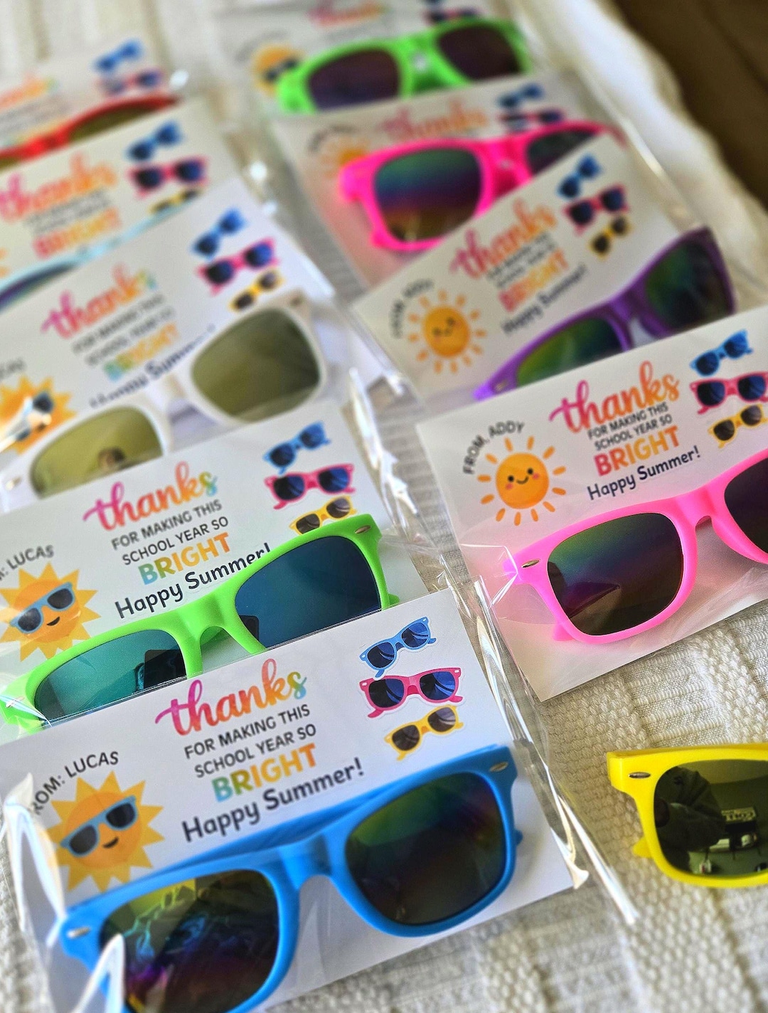 End of School Gifts for Students | Last Day of School Sunglasses Favor ...