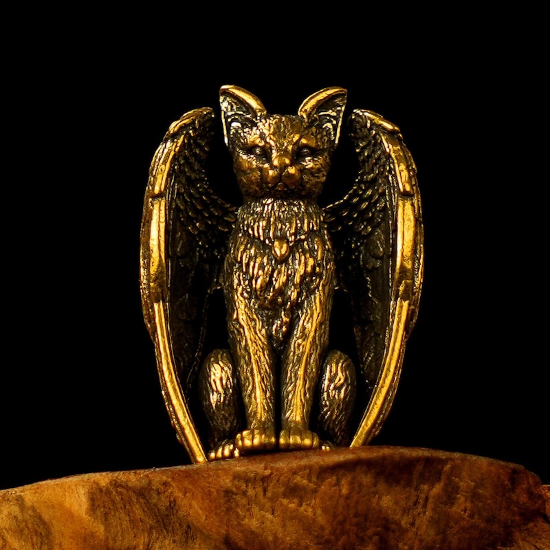 Feline Angel Decor - Etsy