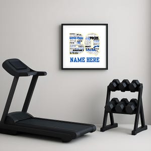 Custom Boston Marathon Qualifier Wall Decor Digital Print Father's Day ...