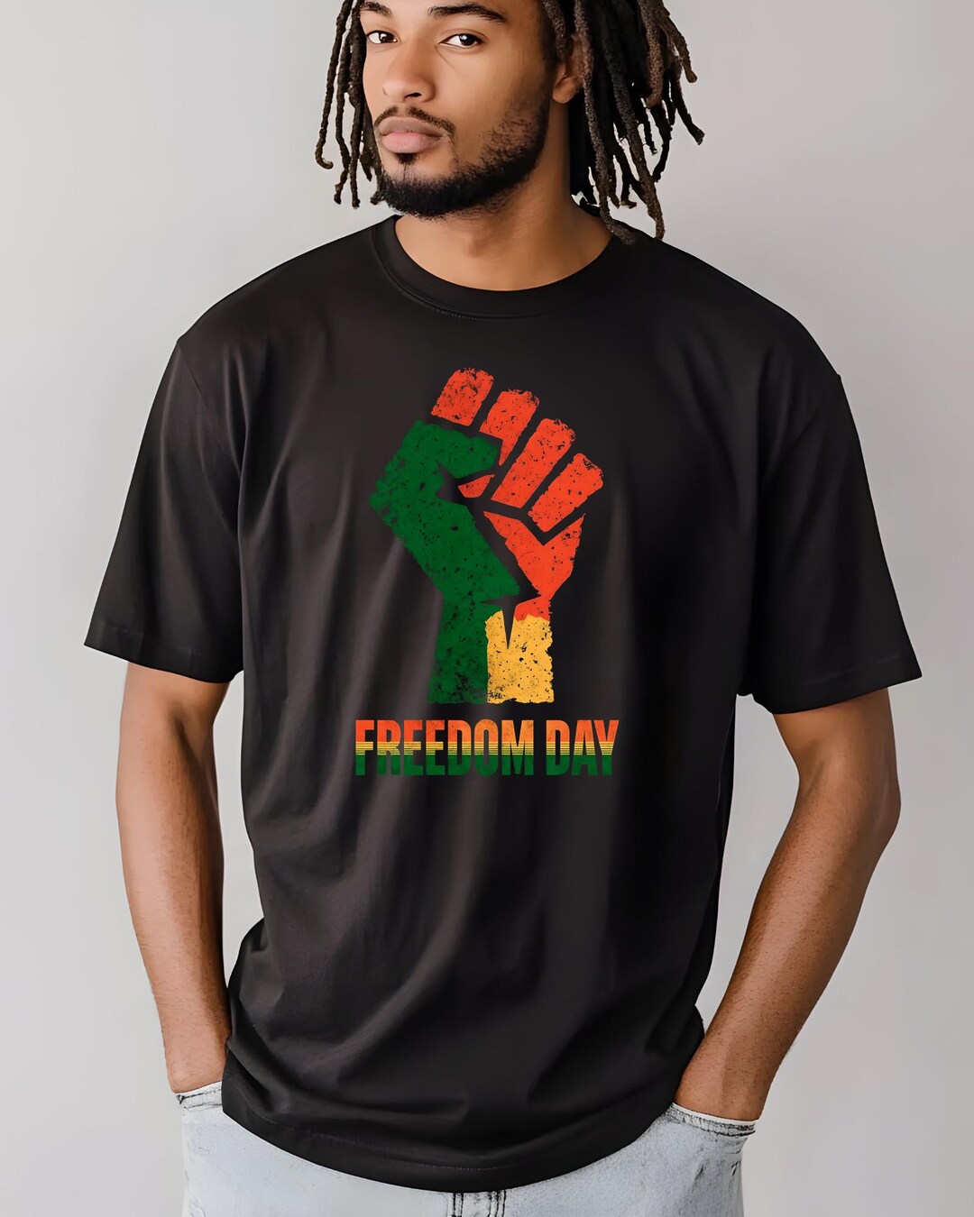 Freedom Day Fist PNG SVG | Juneteenth Afro Pride Sublimation | RBG ...