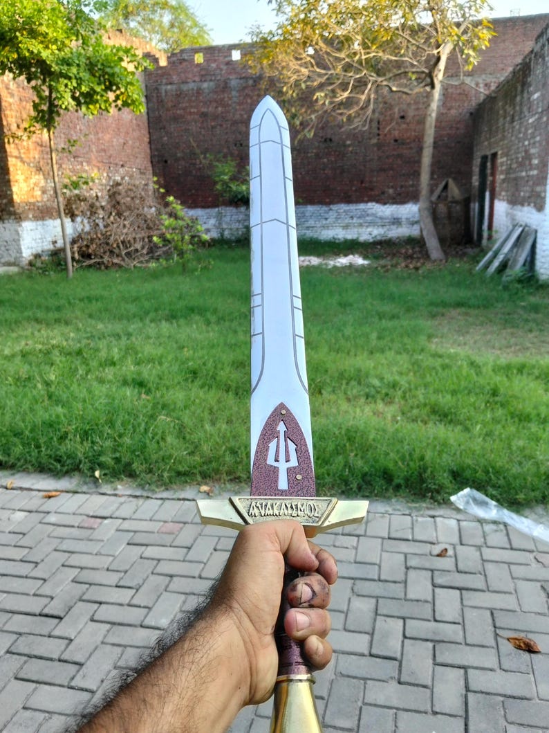 Handmade Percy Jackson Riptide Sword_celestial Bronze Replica. Half ...