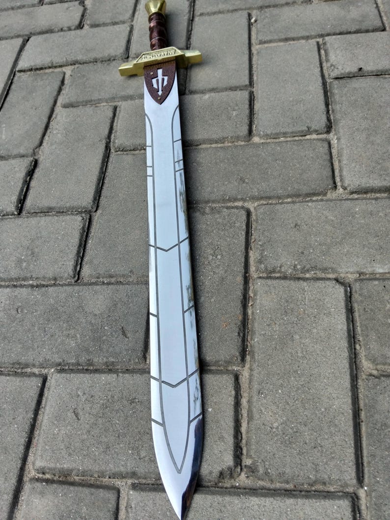 Handmade Percy Jackson Riptide Sword_celestial Bronze Replica. Half- Blood Sword Gift for Both ...