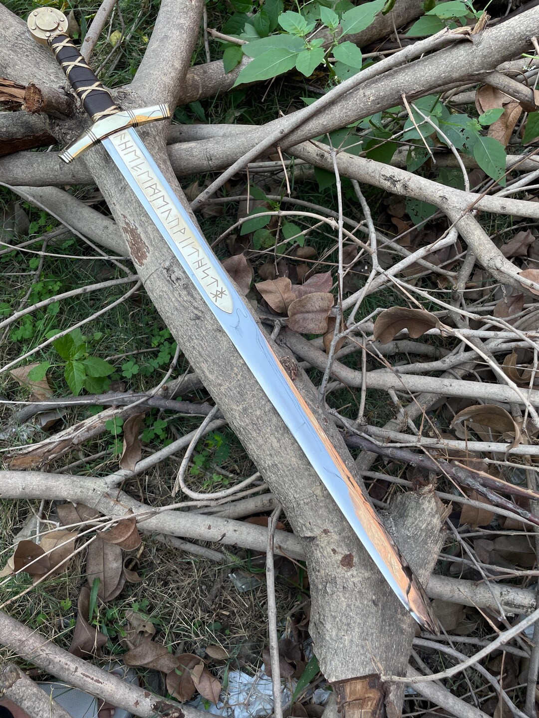Custom Handmade Merlin Sword Excalibur Sword. Medieval Wizard Sword ...