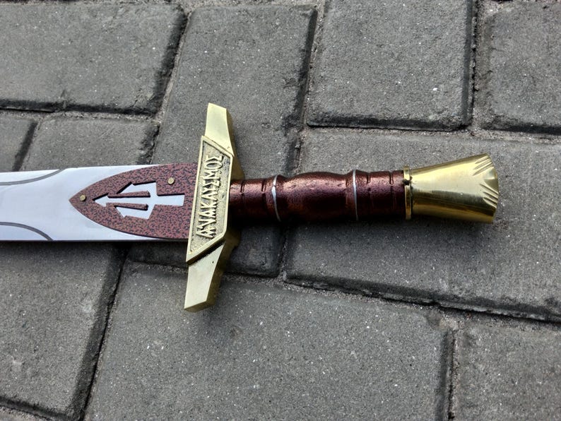Handmade Percy Jackson Riptide Sword_celestial Bronze Replica. Half- Blood Sword Gift for Both ...
