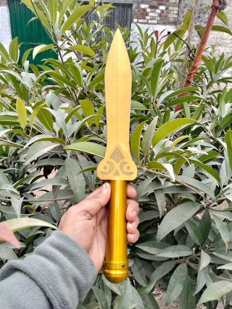 Handmade Annabeth Gold Dagger Replica – Percy Jackson Inspired ...