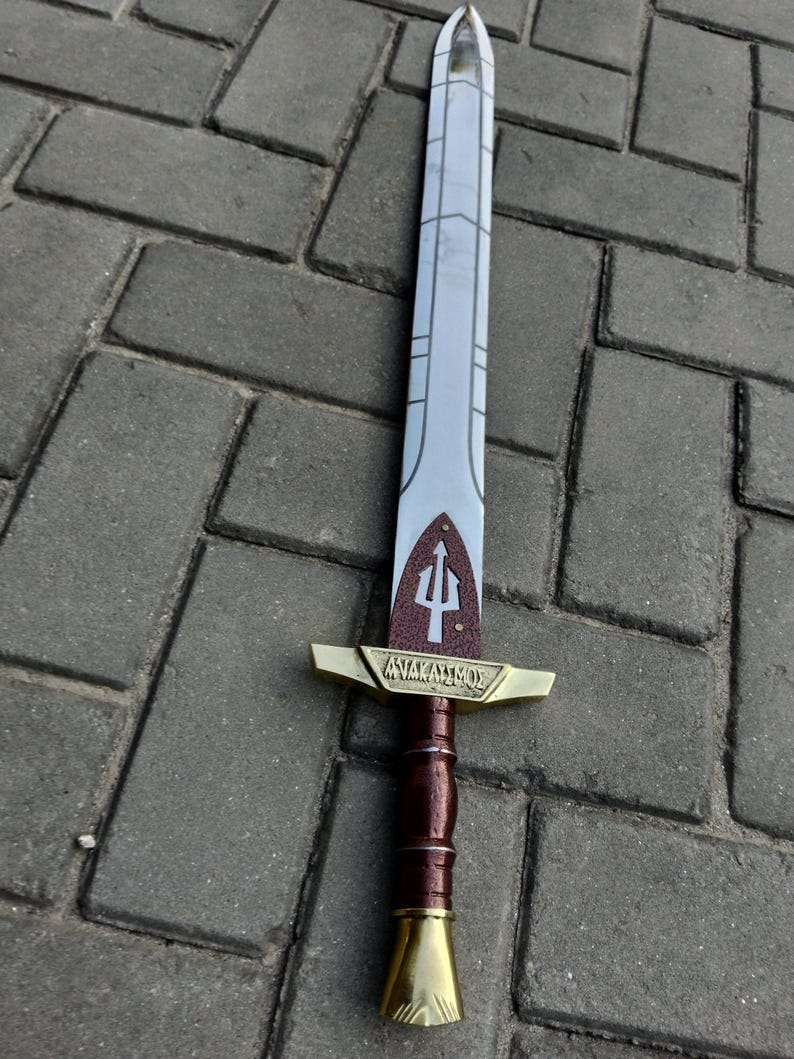 Handmade Percy Jackson Riptide Sword_celestial Bronze Replica. Half ...