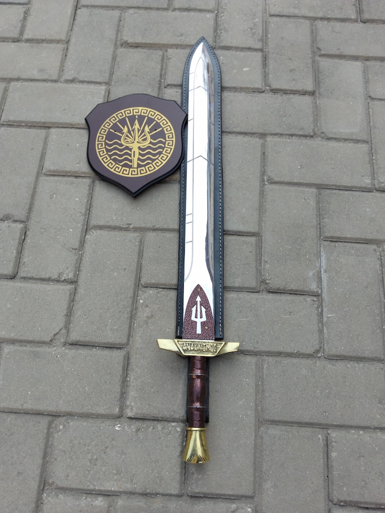 Handmade Percy Jackson Riptide Sword Replica – Celestial Bronze, Wall ...
