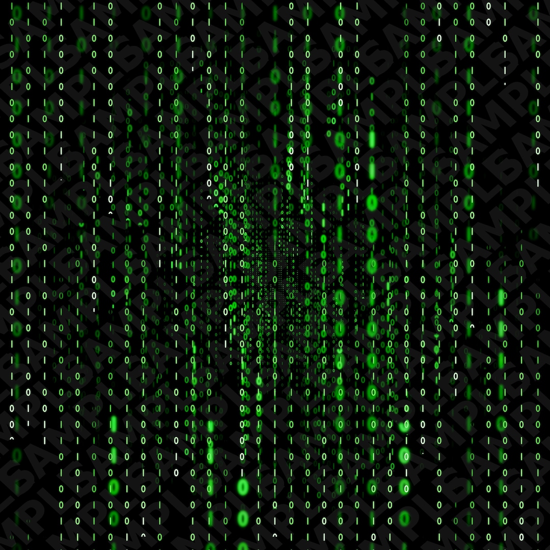 Raining Matrix (high-resolution Digital Download – Matrix-style Raining ...