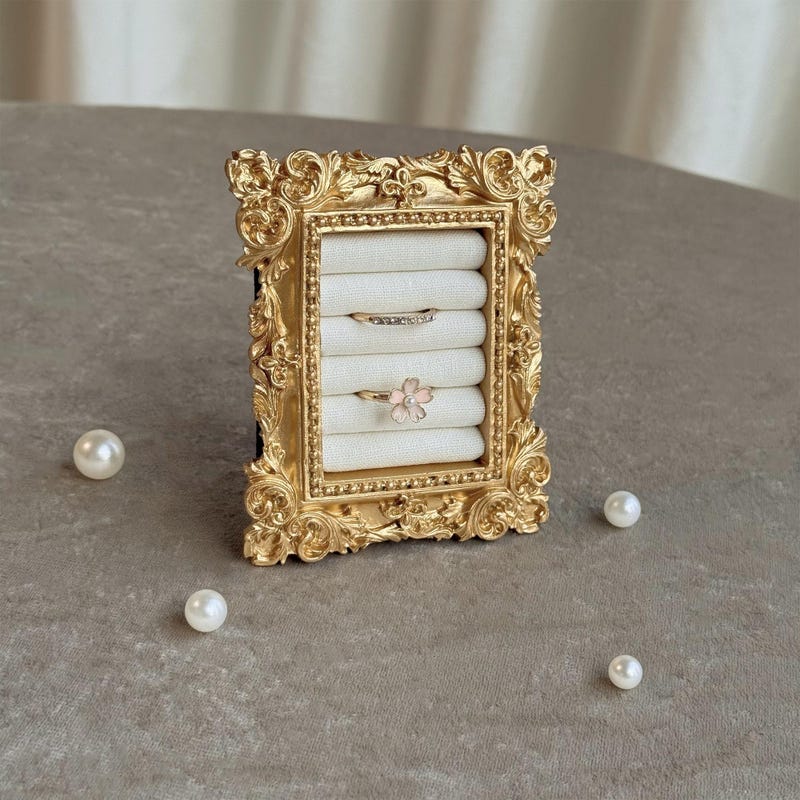 Velvet Ring Holder Frame - Etsy UK