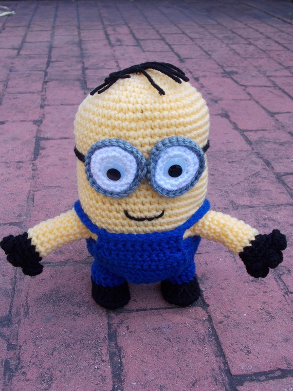 Items Similar To Large Crocheted Minion On Etsy