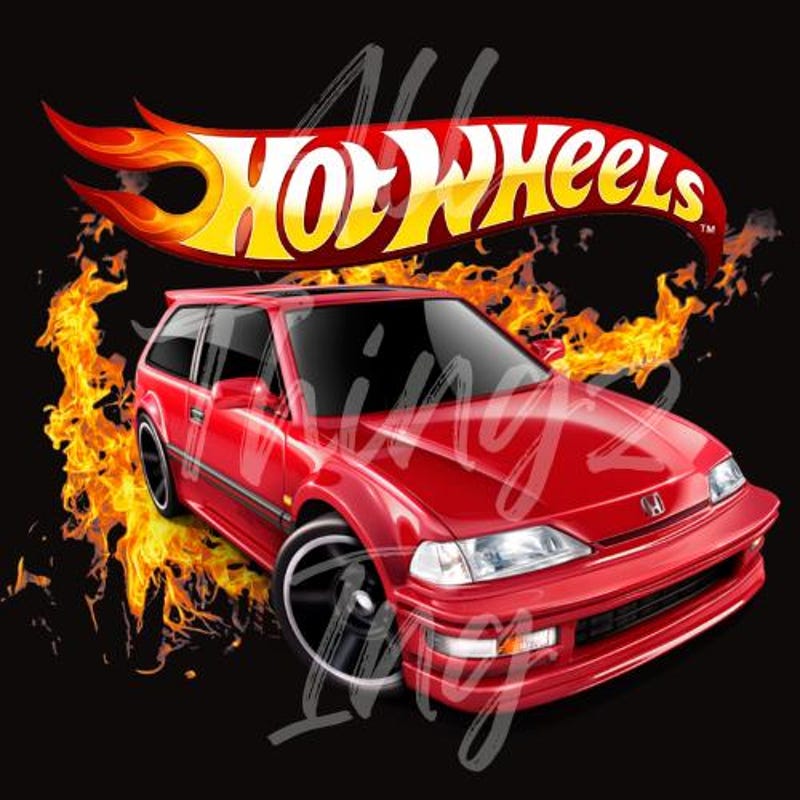 Honda Cartoon Art - Etsy