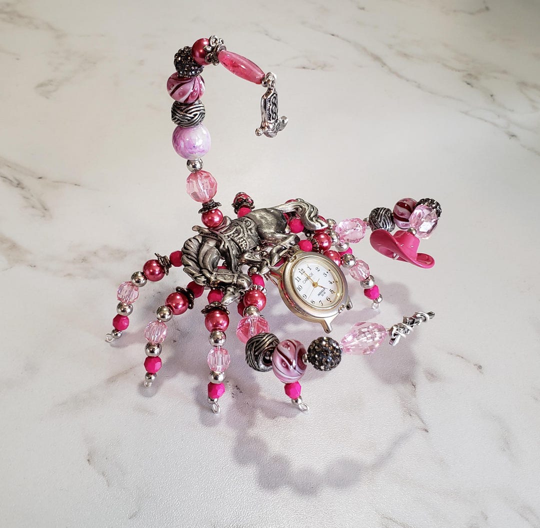 Pink Rodeo Cowgirl Scorpion - Etsy