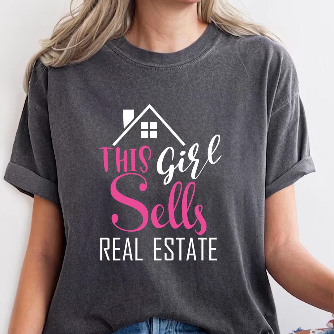 Comfort Colors® Custom Real Estate Shirt: Short / Long Sleeve ...