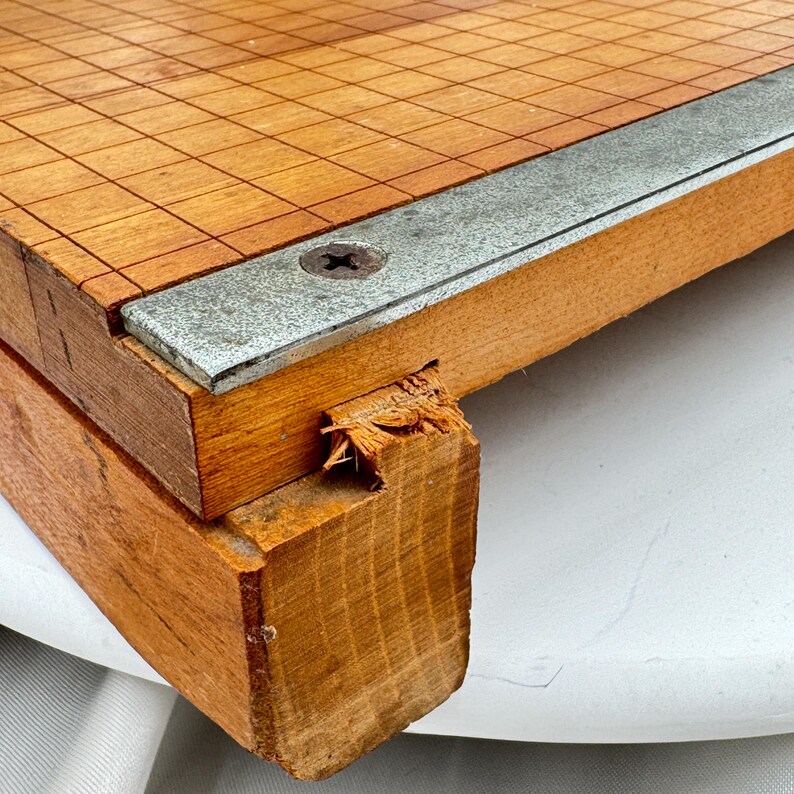 Vintage Ingento No. 3 Maple Paper Cutter – Ideal School Supply Co ...