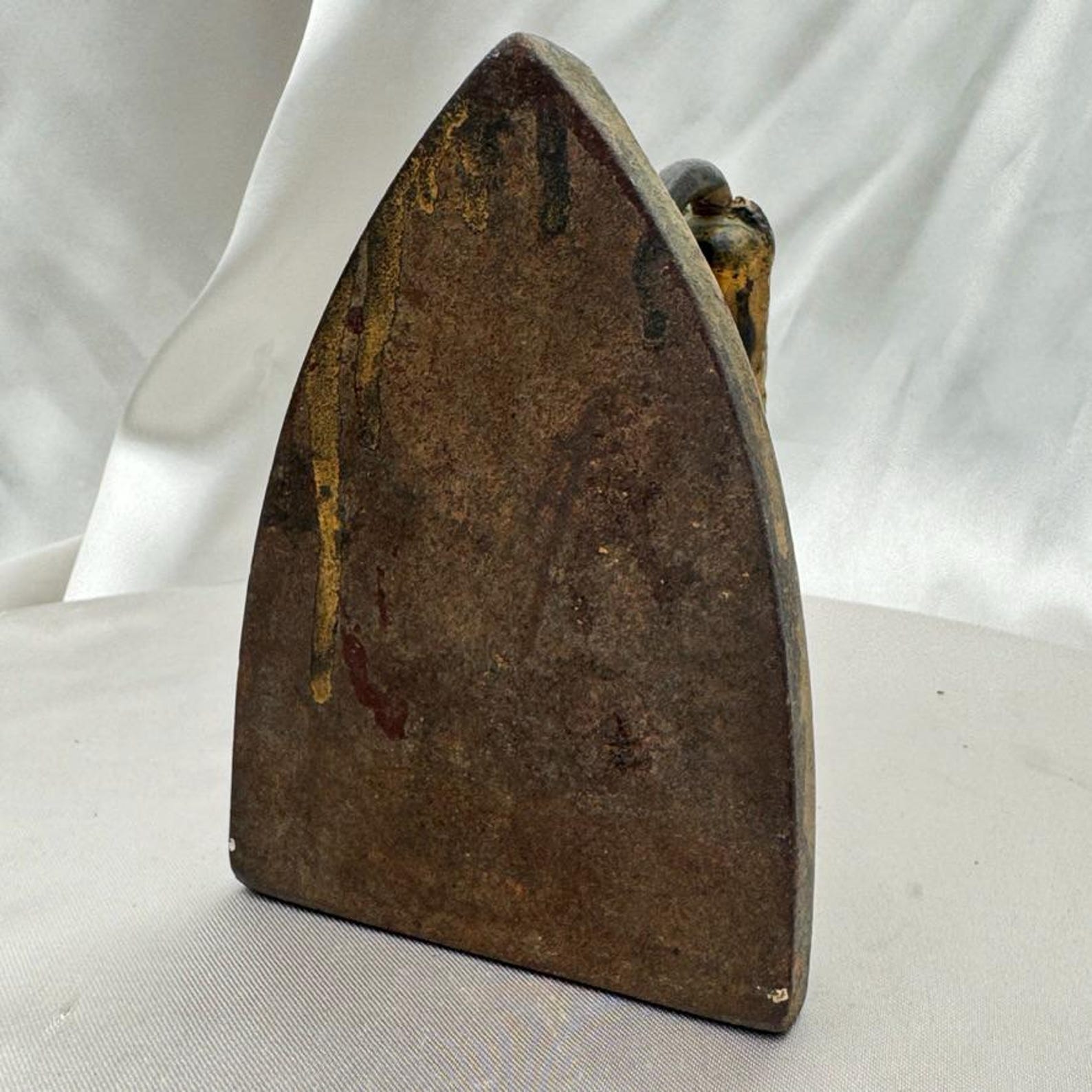 1880s–1910s Cast Iron Sad Iron With Spiral Handle – Antique Farmhouse ...
