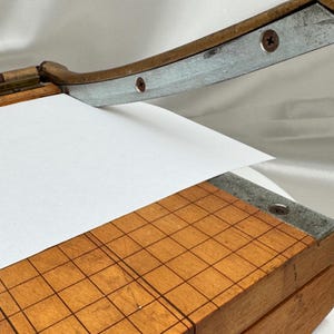 Vintage Ingento No. 3 Maple Paper Cutter – Ideal School Supply Co ...
