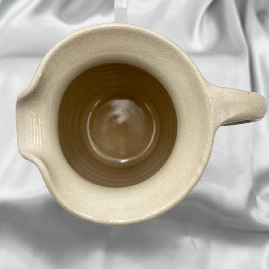 Vintage Casey Pottery Stoneware Pitcher, Hand Turned Rustic Jug ...