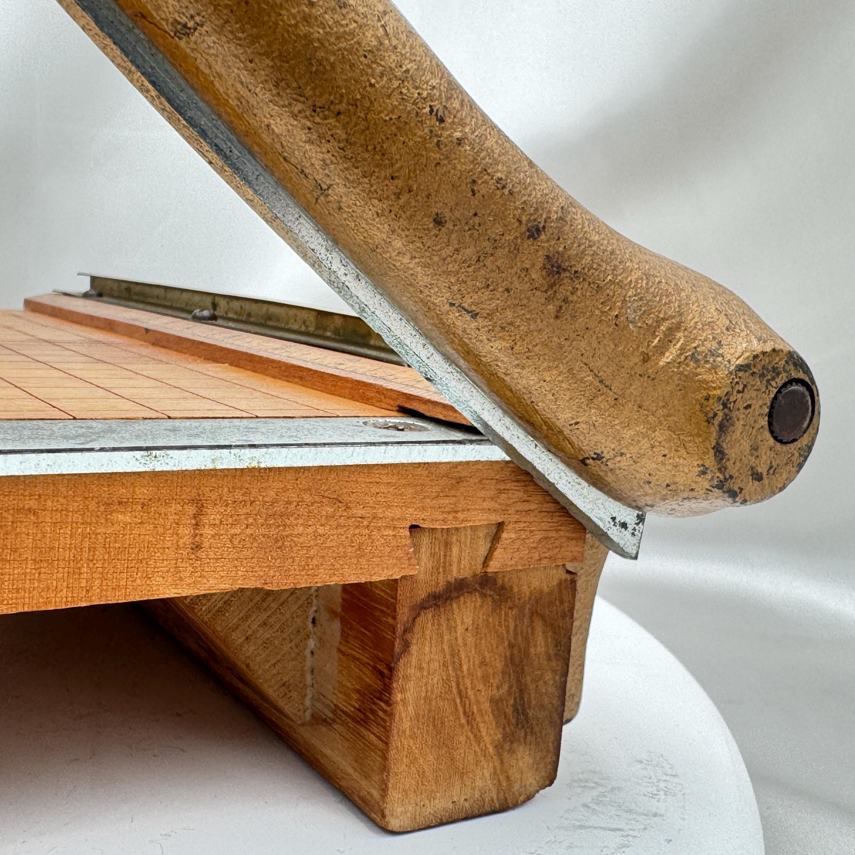 Vintage Ingento No. 3 Maple Paper Cutter – Ideal School Supply Co ...