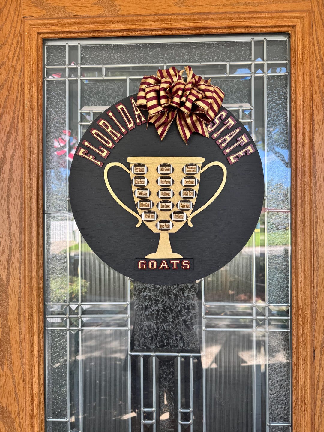 Florida State University Door Hanger, Florida State, FSU, Florida State ...