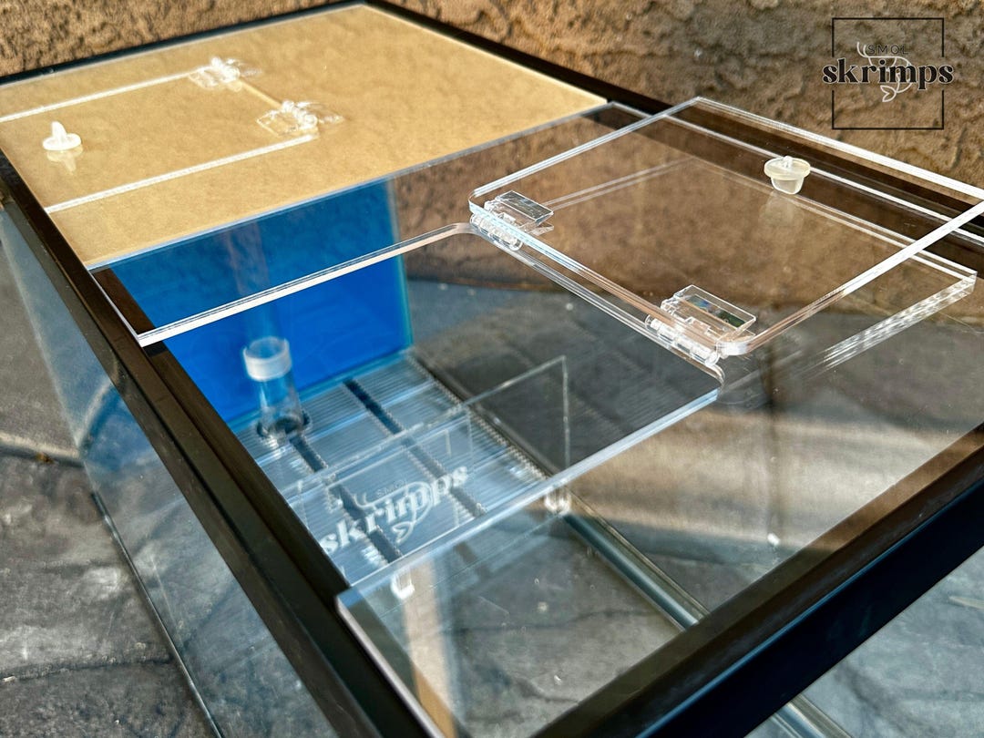 Aqueon 10 Gallon Acrylic Aquarium Lid: Hinged 2-piece Cover - Etsy