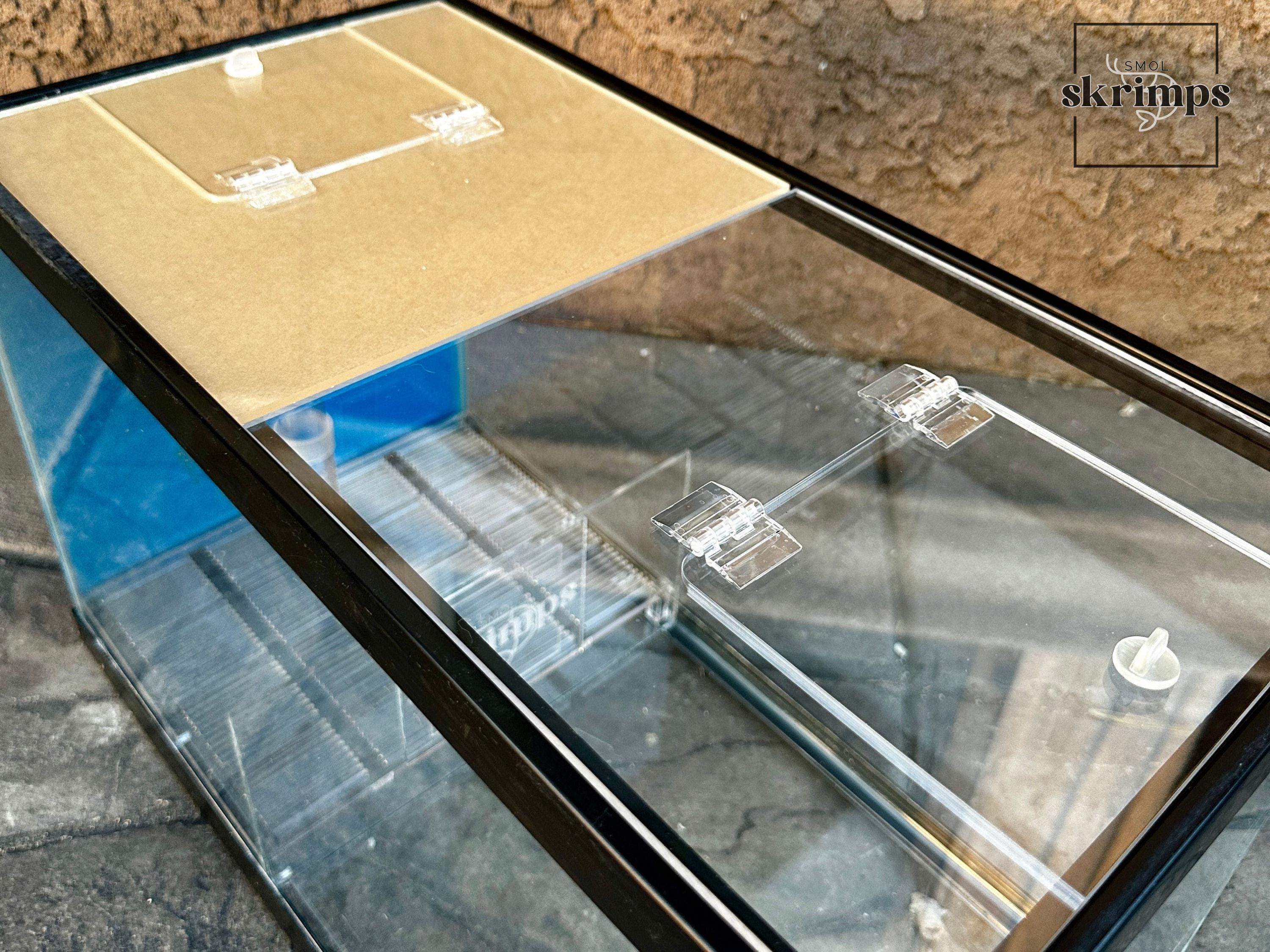 Aqueon 10 Gallon Acrylic Aquarium Lid: Hinged 2-piece Cover - Etsy