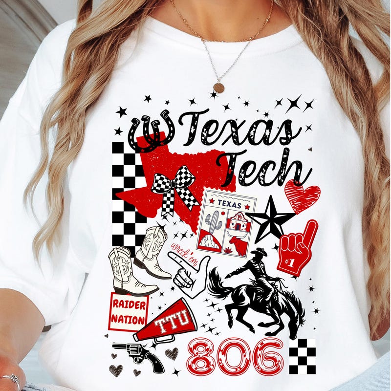 Texas Tech Girl Shirts - Etsy