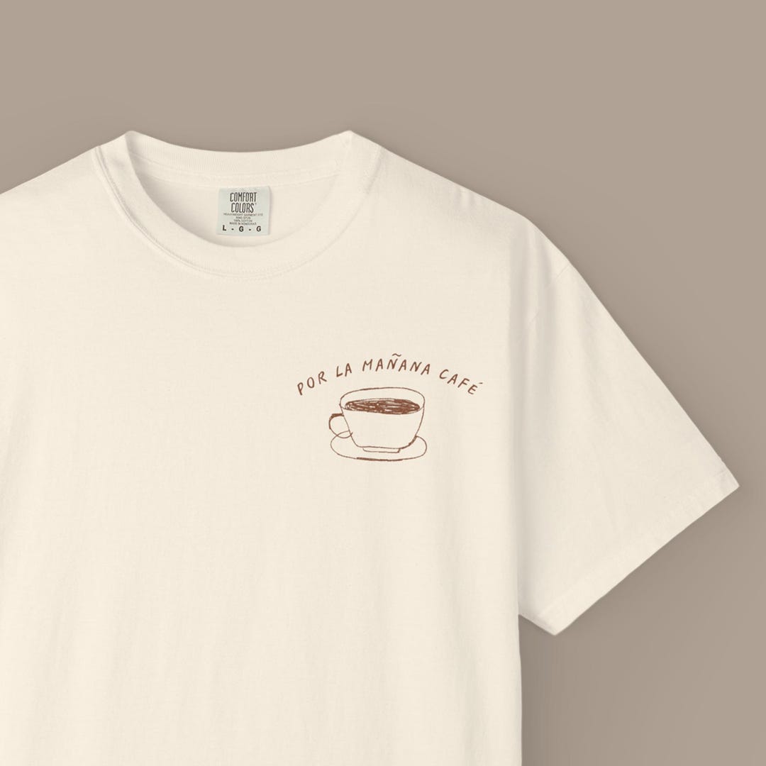 Cafe T-shirt - Perfect for Cafés, Gift for Baristas, Chill Vibes ...