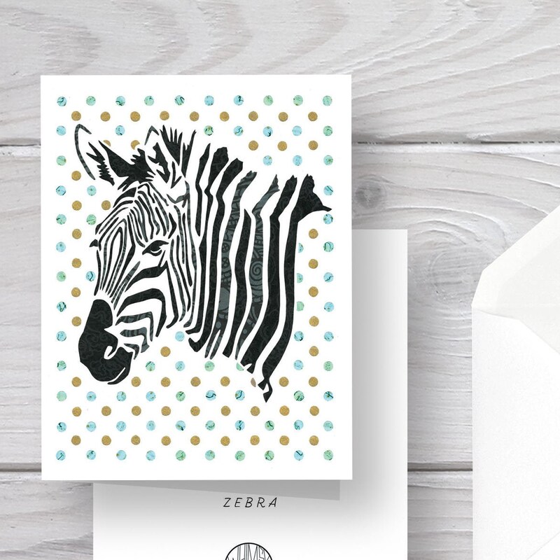 Zebra Polka Dots - Etsy