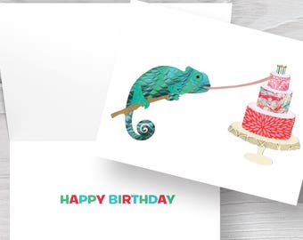 Chameleon Birthday Party - Etsy