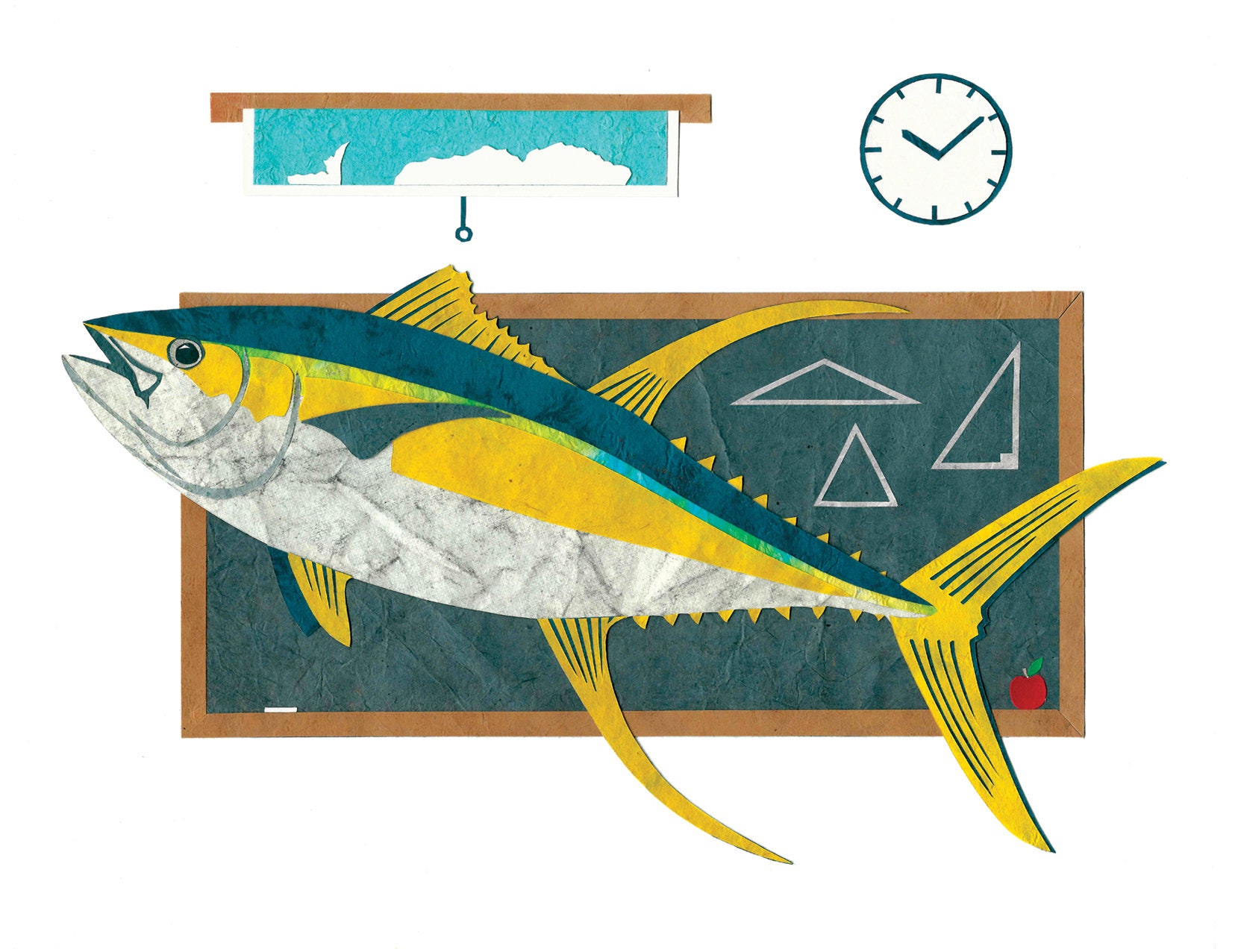 Yellowfin Tuna Card-yellowfin Tuna-tuna Card-back to School-back to ...