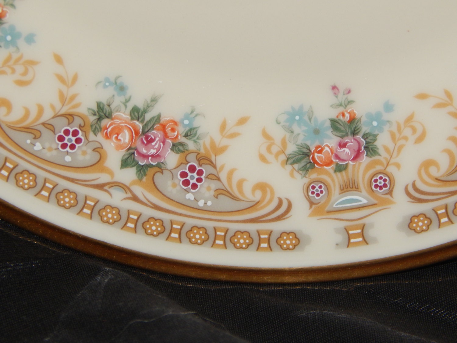 2 Versailles Pattern by Lenox China Patterns Bread and Butter Plates - Etsy