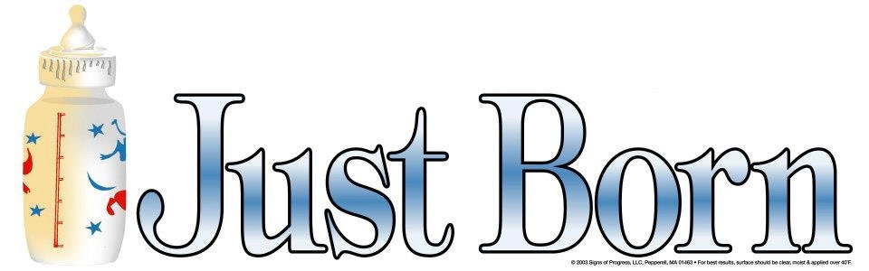 New Born Banner for Baby Shower Gift 2 PART for Before and After Baby ...