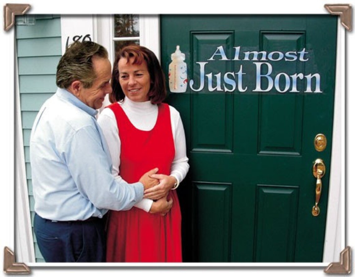 New Born Banner for Baby Shower Gift 2 PART for Before and After Baby ...